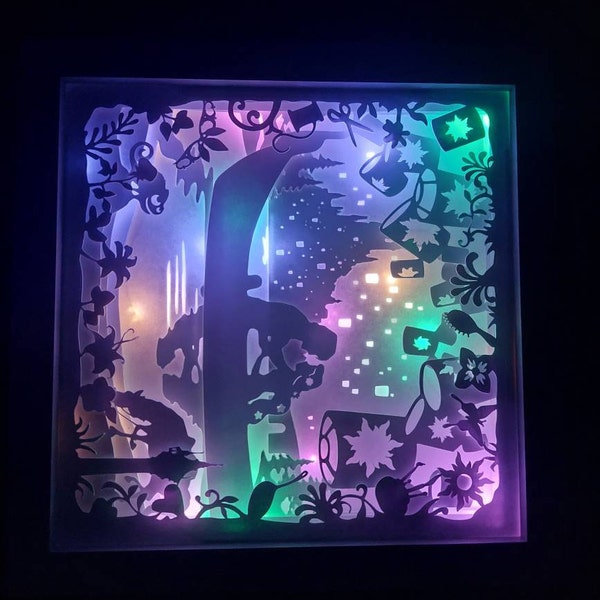 Peter Pan Shadow Box - Etsy