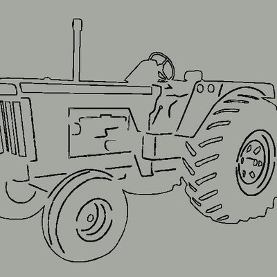 DXF File case IH 550 Quadratrack - Etsy