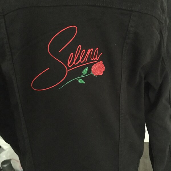 Selena Signature DIGITAL Embroidery Machine Design File - Etsy
