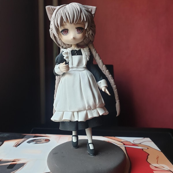 Custom Figure Anime Clay Figure, Manhwa, Commission Game, Manga, OC ...