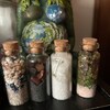 4 Elements Spell Jars Set - Earth, Air, Fire, Water: Perfect for Altar ...