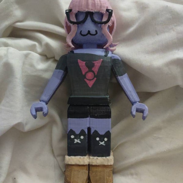Custom Avatar Figure - Personalized 3D Printed Roblox Character - Etsy