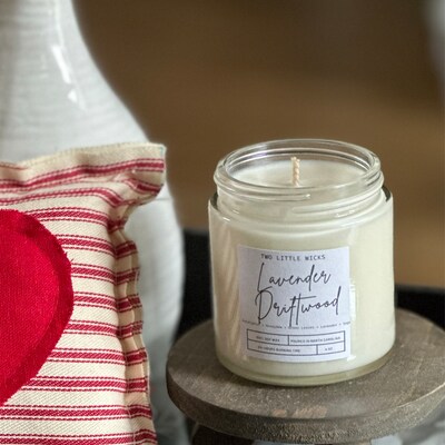 FAITH Soy Candle Religious Candle Gift Baptism Candle Gift Baptism Gift ...