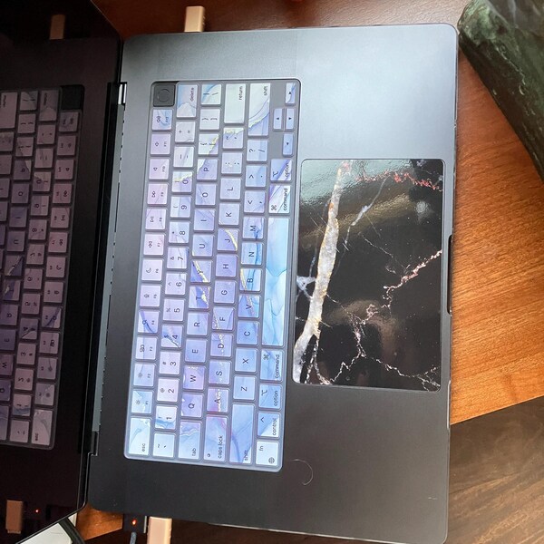 Rainbow Apple MacBook Decal Retro Apple Logo MacBook Sticker GLOWING ...