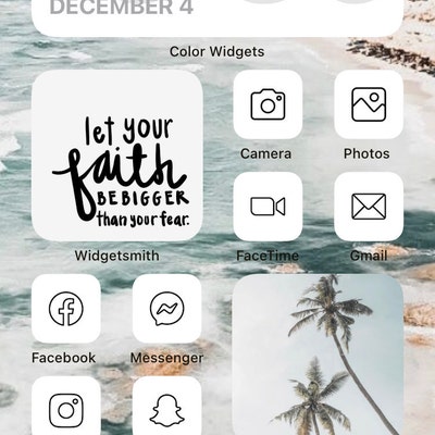 320 White App Icons PREMIUM Icon Pack for Aesthetic Light Ios Home ...