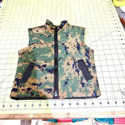 Riley Vest PDF Sewing Pattern Vest Pattern, Puffer Vest Pattern, Padded ...