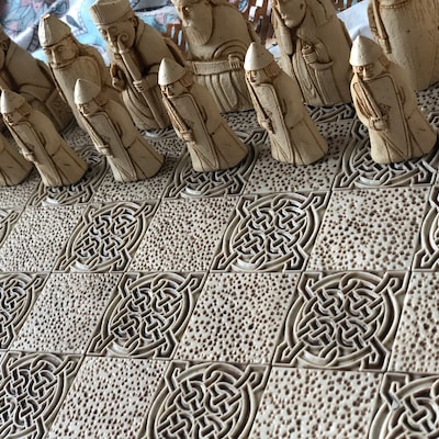Celtic Chess Set aka. Fidchell - Etsy
