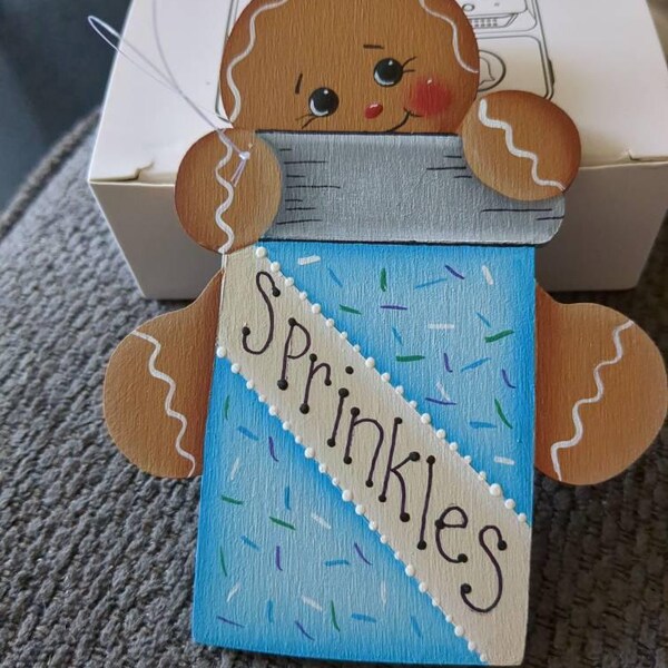 Ginger in Cupcake With Heart Frosting Fridge Magnet, Shelf Sitter, or ...