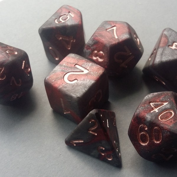 Rust and Ruin Dice Set (made to Order) - Etsy
