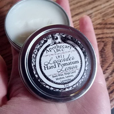 1811 Lavender Lemon Hard Pomatum Pomade for Best Curls Setting ...