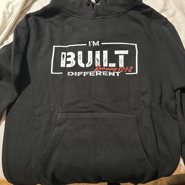 Built Different T-shirt, I'm Built Different Shirt, Motivational Tee ...