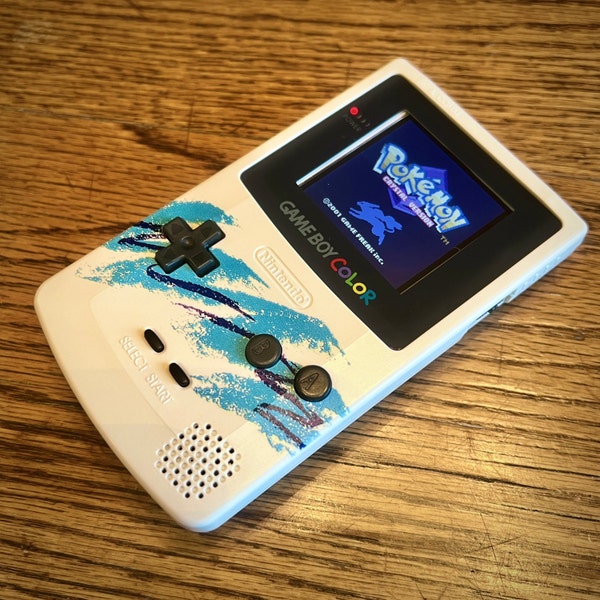 90s Pattern Gameboy Color Shell Diy - Etsy