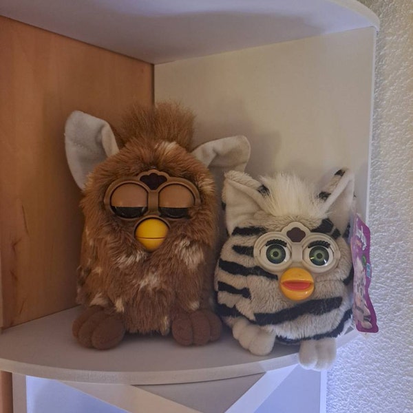 Furby Raspberry Swirl Prototype Custom Ultra Rare Old 1998 Furbies ...