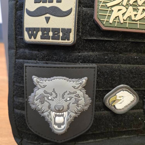 Limited Edition PVC Patch Tactical Morale Patch Velcro Patch I SAW THAT ...