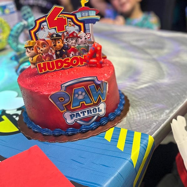 Personalized Character Cake Topper - Etsy