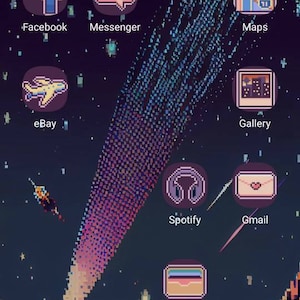 63 Pixel App Icon Pack / City Phone Theme for Ios and Android - Etsy