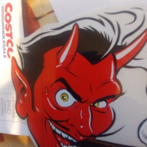 ART STICKER Wild Devil Girl by Artist Coop Decal CP023 | Etsy