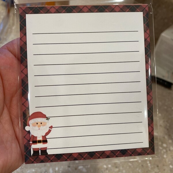 Holiday Bundle Mini Notepads 3.5"x 4", 25 Sheets Each, Set of 6 ...