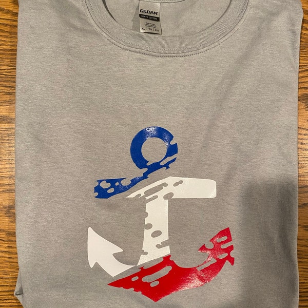 Distressed Anchor Svg, Svg Distressed, Svg Anchor, Svg Anchor Designs ...