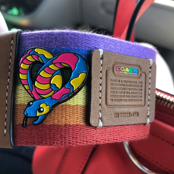 Pansexual Pride Noodle Cute Enamel Pin in Pan Pride Flag Colors ...