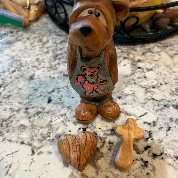 Hand Carved Santa Magnets Customize the Hat - Etsy