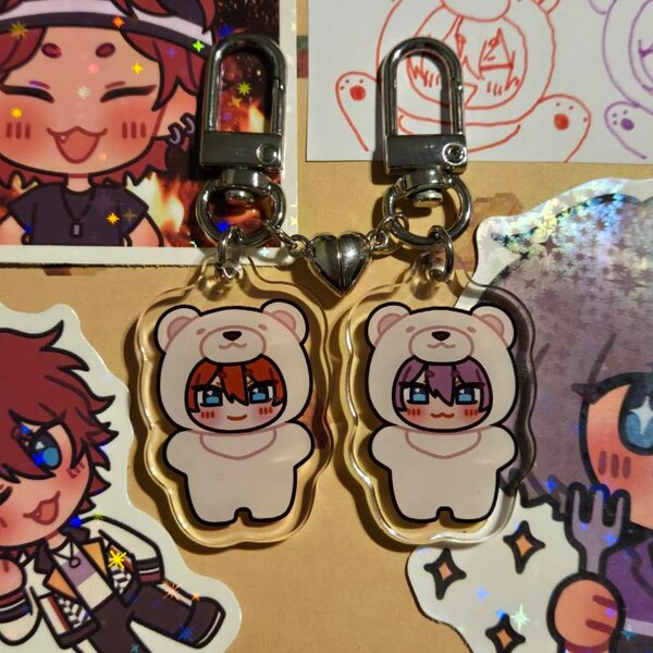 Ensemble Stars Bogie Time Keychain Charms - Etsy