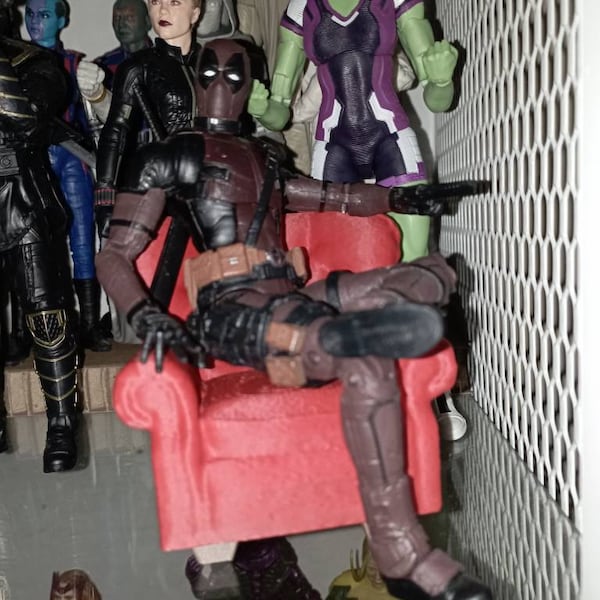 1:12 Scale Action Figure Sofa Prop - Etsy