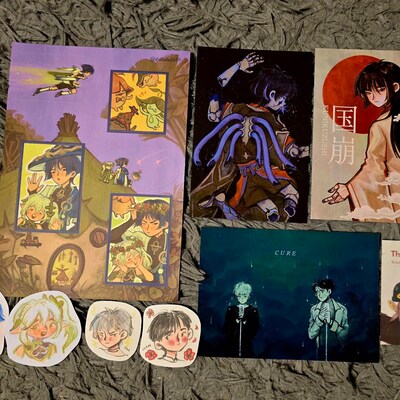 Sunny & Kel OMORI Greeting Card Print customisable Text Greeting Card ...