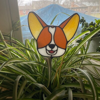 Stained Glass Pattern Chihuahua Dog DIGITAL DOWNLOAD - Etsy