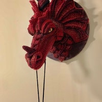 Guardian Dragon Crochet Wall Hanging Pattern Only - Etsy Canada