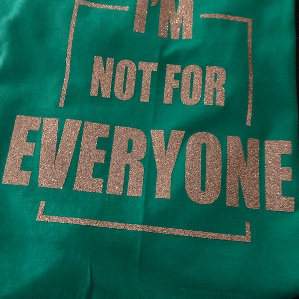 I'm Not for Everyone Svg Bundle, I Am Not for Everyone Svg, Cricut File ...