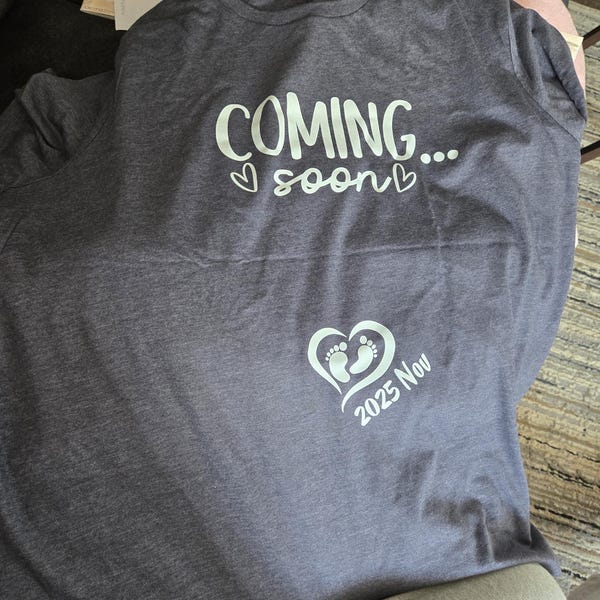 Pregnancy Announcement Shirt, Baby Reveal Shirt, Baby Shower Shirt ...