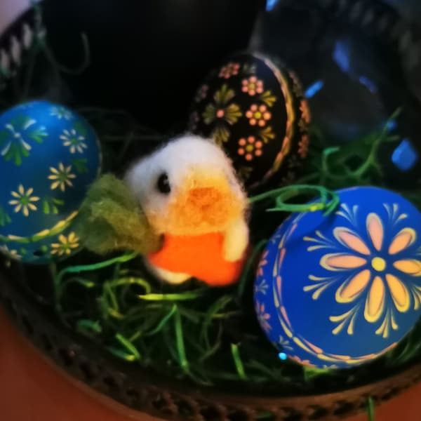 Needle Felted Lop Eared Bunny With Carrot, Needle Felted Cottontail ...