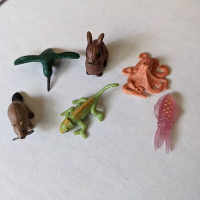 Set of Miniature Animals Choose Any Set Terrarium Supplies Teeny Tiny ...