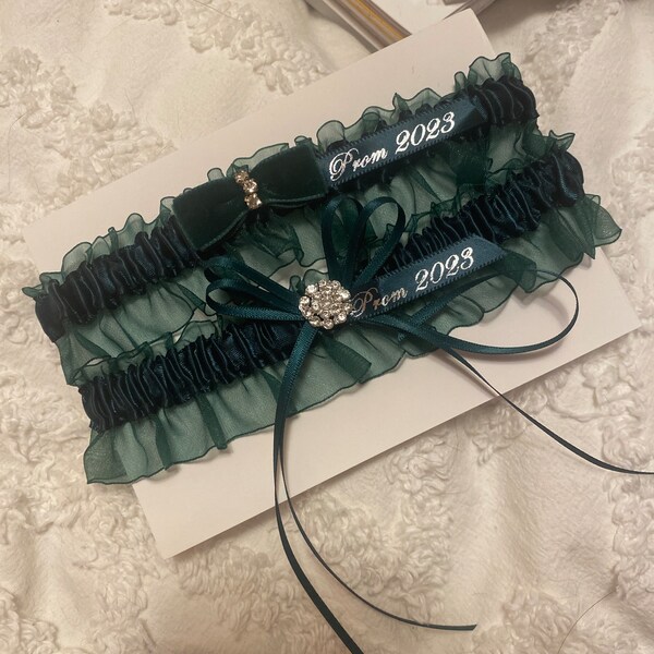 Hot Pink Prom Garter. Bright Pink Prom Garter. Prom Garters. - Etsy