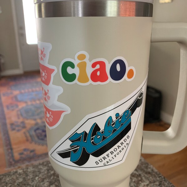 Italy Sticker Ciao Sticker Colorful Gift for Italy Lover Ciao Gift ...