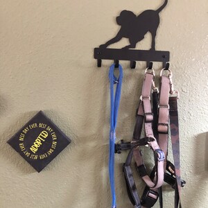 GSP sm German Shorthair Pointer on Point Dog Leash Hanger/ Key Rack ...