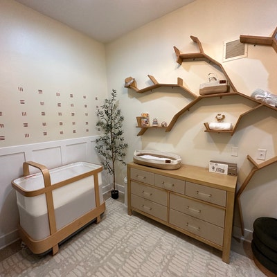 Tree Bookshelf Handmade Wooden Unique Book Case - Etsy