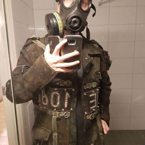 Post-apocalyptic Metal Armor With Saw Blade Elements – Your Shield for ...