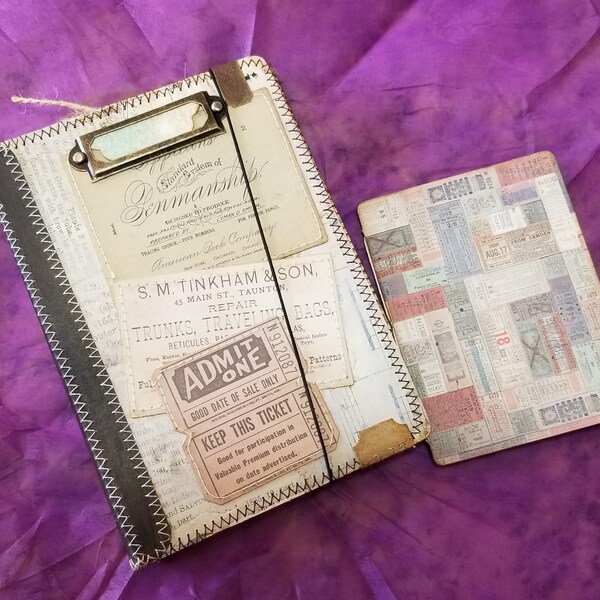 Altered Envelope Journals Handmade Journal by Kat Urato, Junk Journal ...