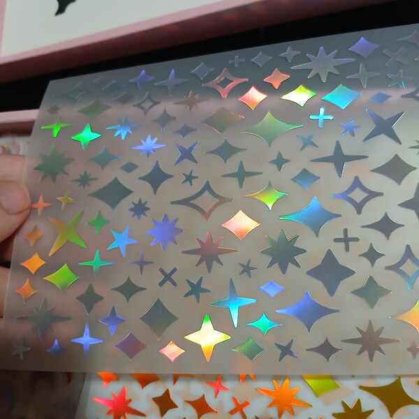 Cross Vinyl Sticker Sheet - Etsy