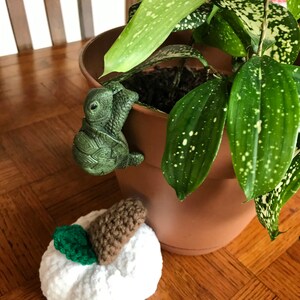Turtle Pot Hanger Garden Decoration for Fairy Gardens - Etsy