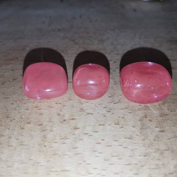 Cherry Quartz Tumbled Stone - Cherry Quartz Gemstone - Loose Gemstone ...