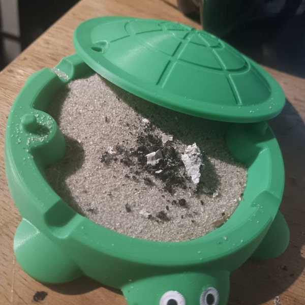 Mini Turtle Sandbox/ashtray - Etsy