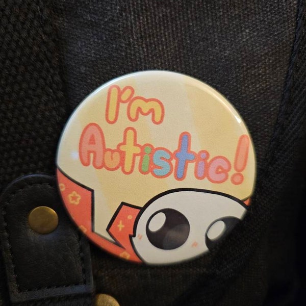 TBH Autism Creature YIPPEE "i'm Autistic!" Pins/buttons (2.25 IN) - Etsy