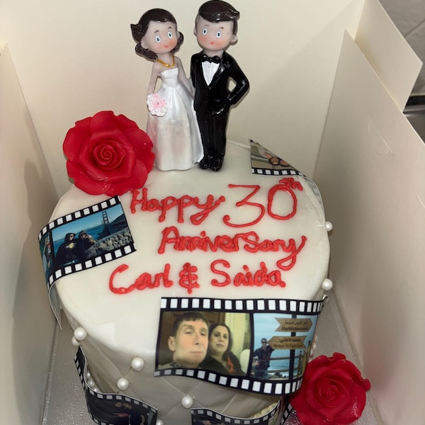 10pcs Blue Butterfly Cake Topper Set With Wire Sticks and Glue Dots ...