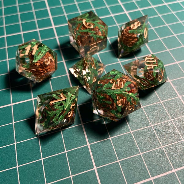 CUPCAKE DICE | Sprinkles Candy Handmade Resin Set Made in Italy With ...