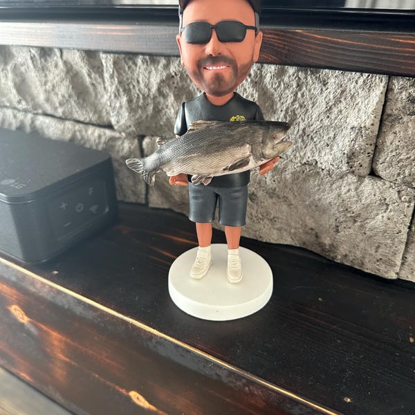Custom Fishing Expert Bobblehead,fisherman Bobblehead,fisherman ...