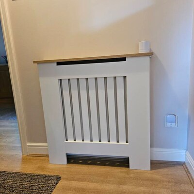 Oak Top Custom Radiator Cover - Etsy UK