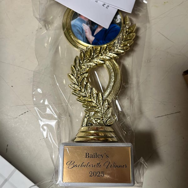 Customized TOP CAT Award With Photo and Text, Free Wording, Achievement ...